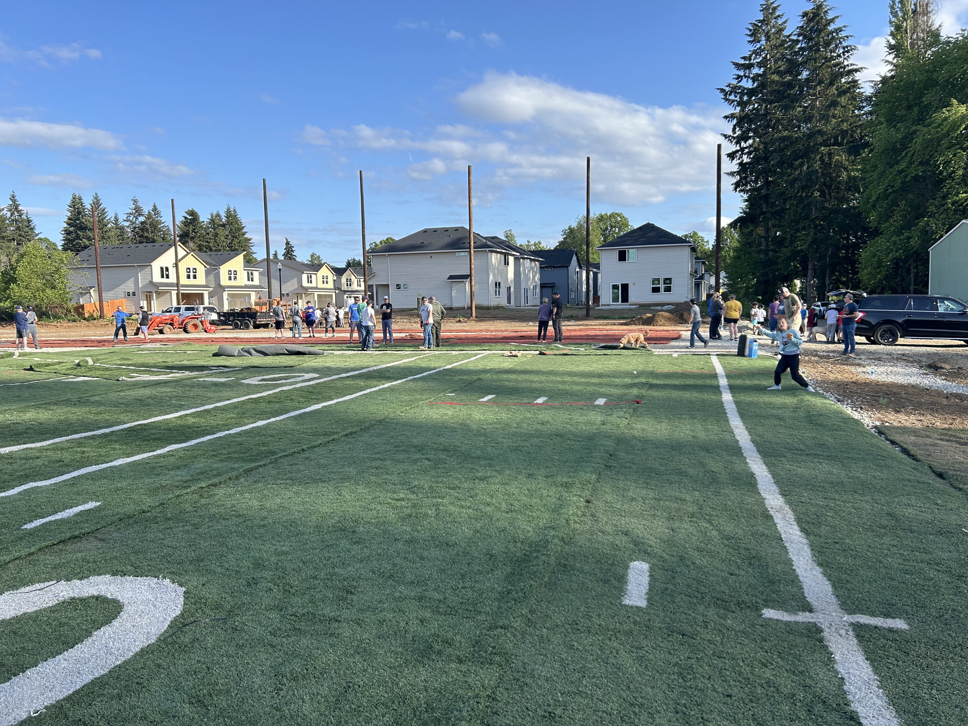 Northwest Diamond Dawgs Turf Baseball Field Build | Northwest Diamond Dawgs