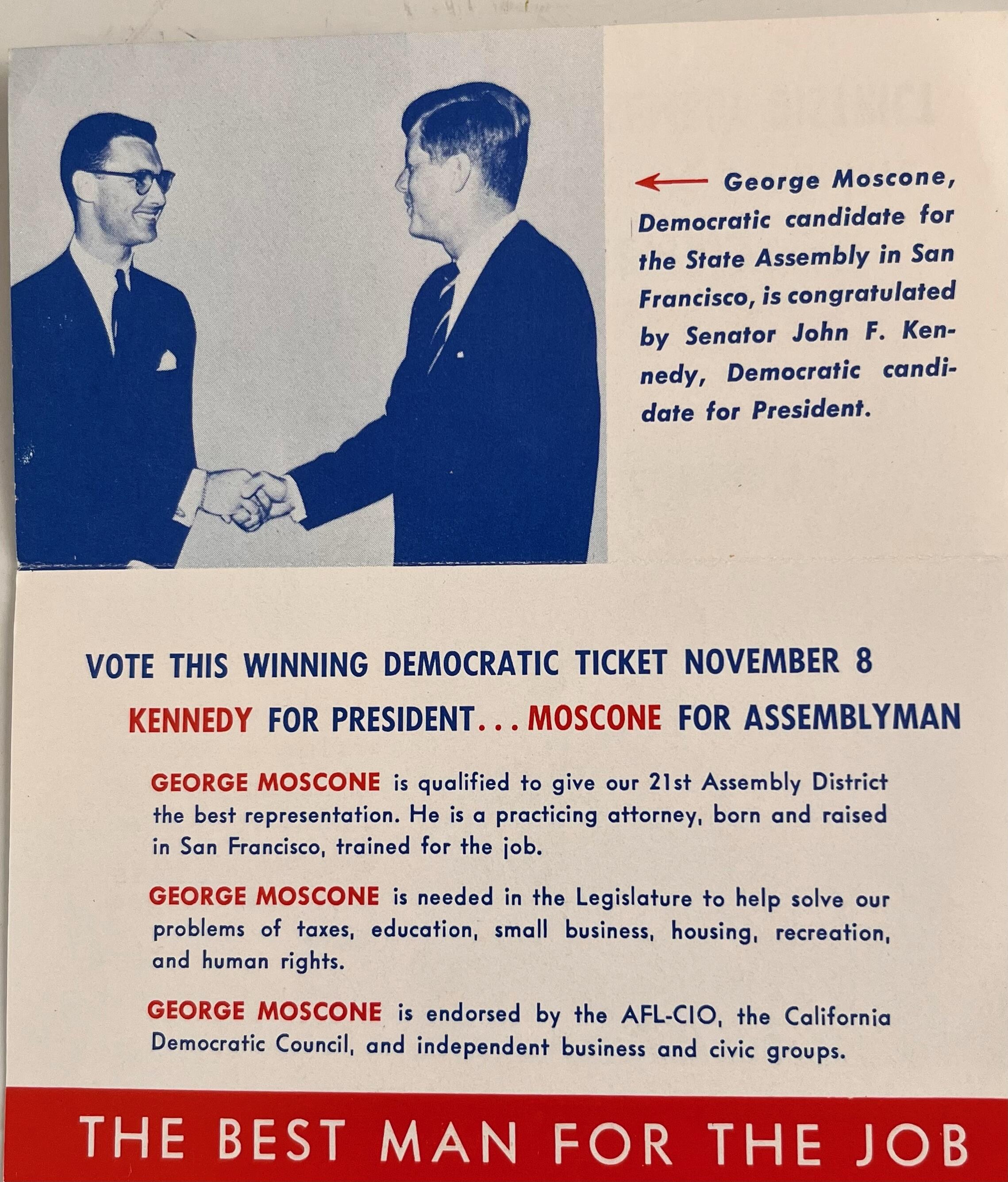 Watch the Re-broadcast: History Live! "George Moscone and the Making of ...