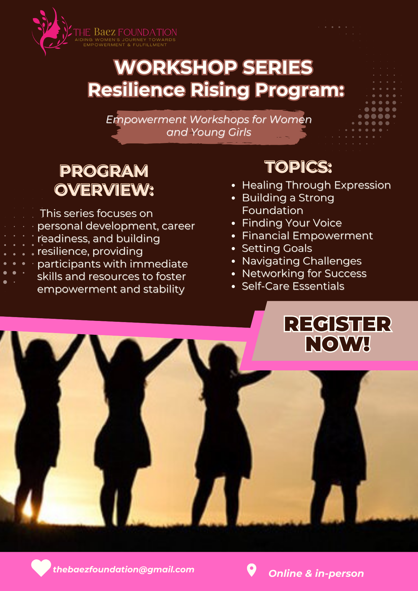 Resilience Rising Workshop Recordings | Baez Foundation Inc