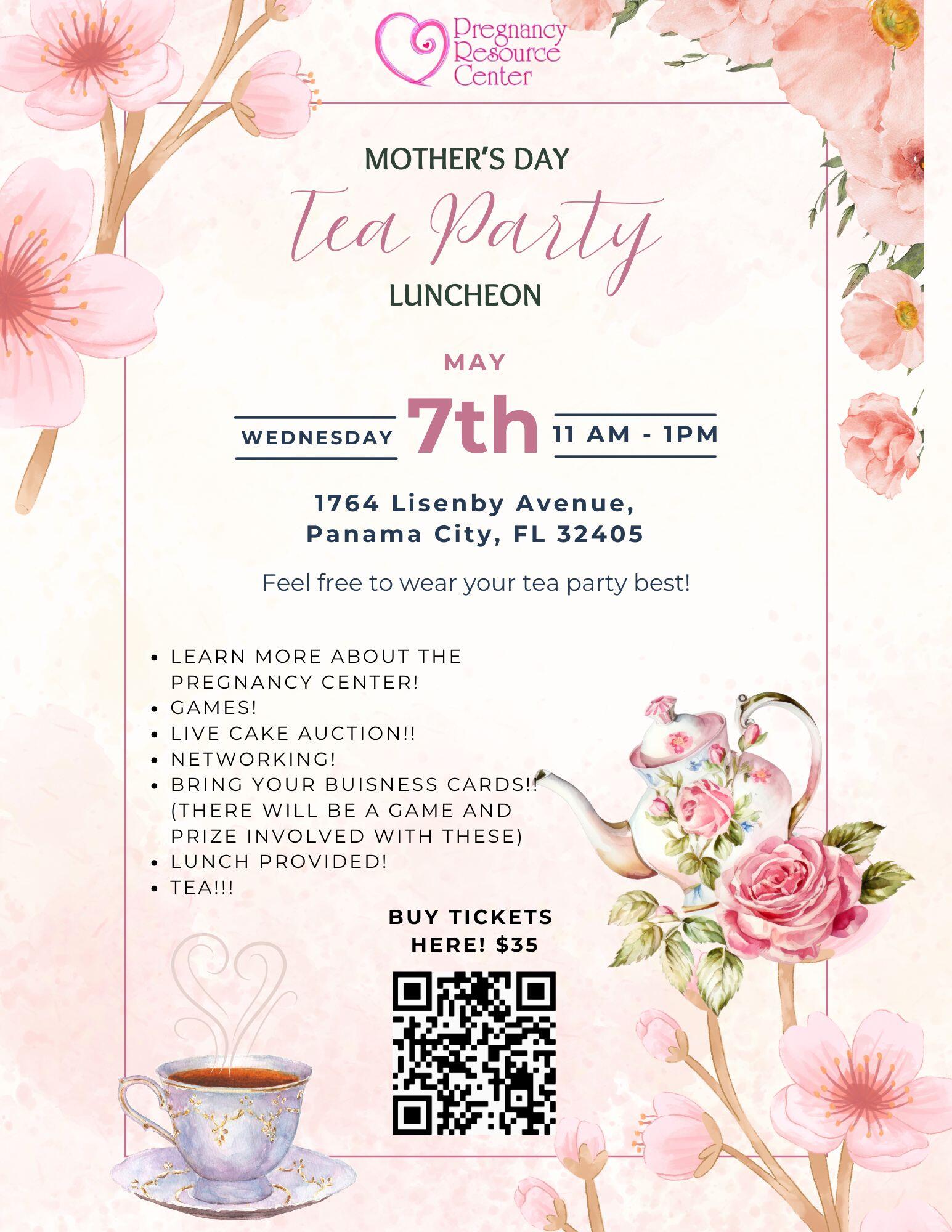 PRC Mother's Day Tea Party