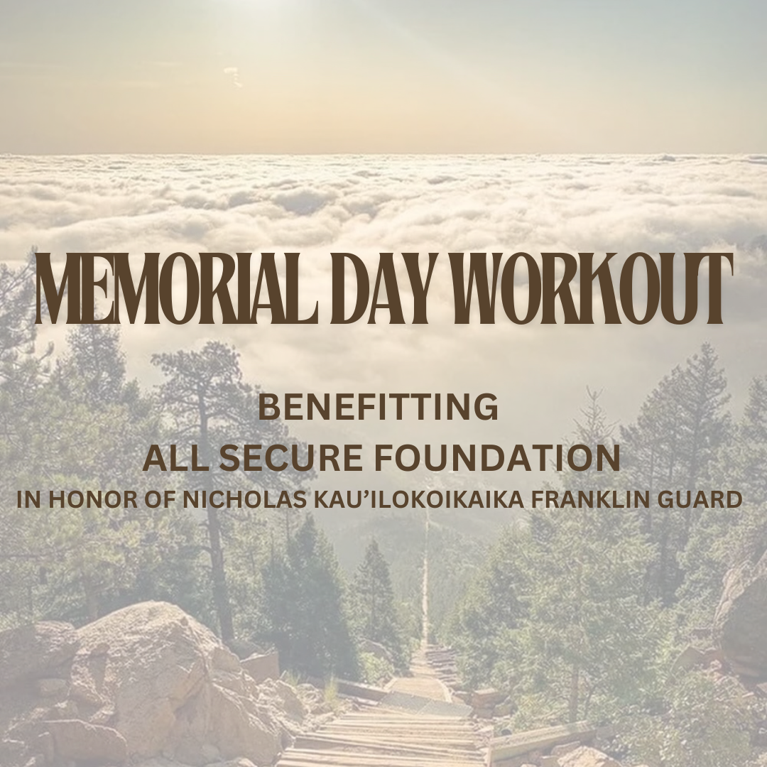 Memorial Day Workout | All Secure Foundation
