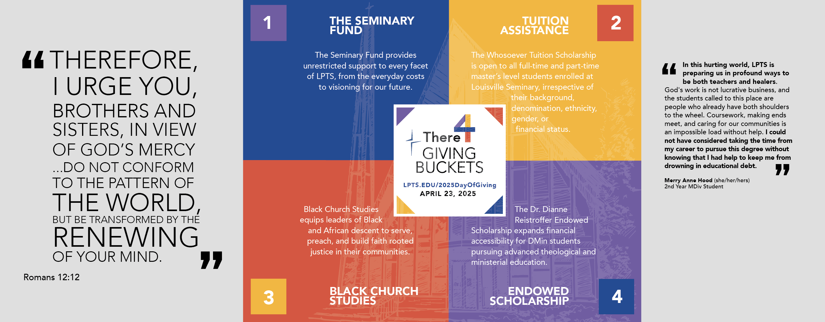 LPTS 2025 Day of Giving | Louisville Presbyterian Theological Seminary