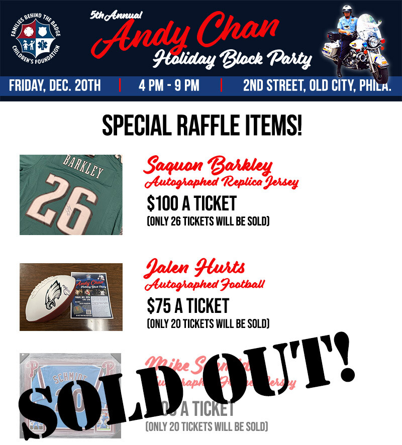 5th Annual Andy Chan Block Party - Special Raffle