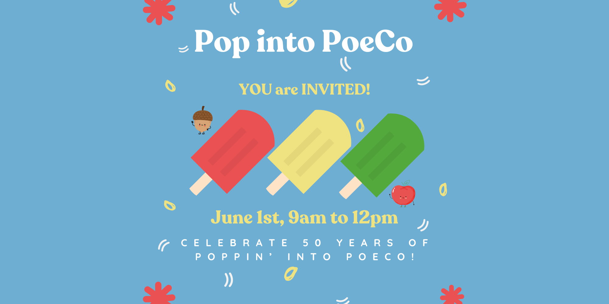 Pop Into PoeCo 50th Anniversary Celebration