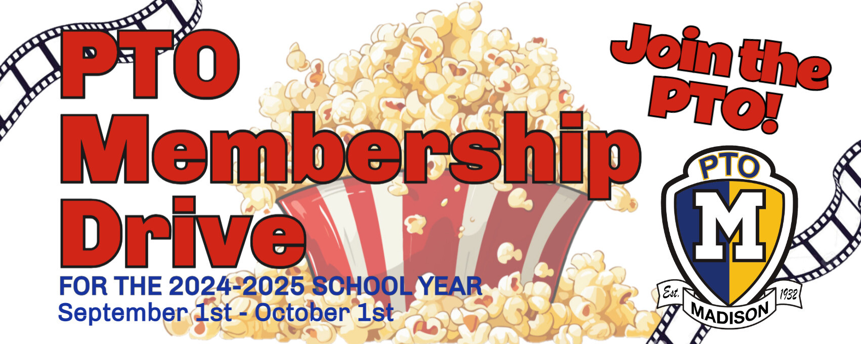 '24 - '25 PTO Membership Drive | Madison Central School PTO