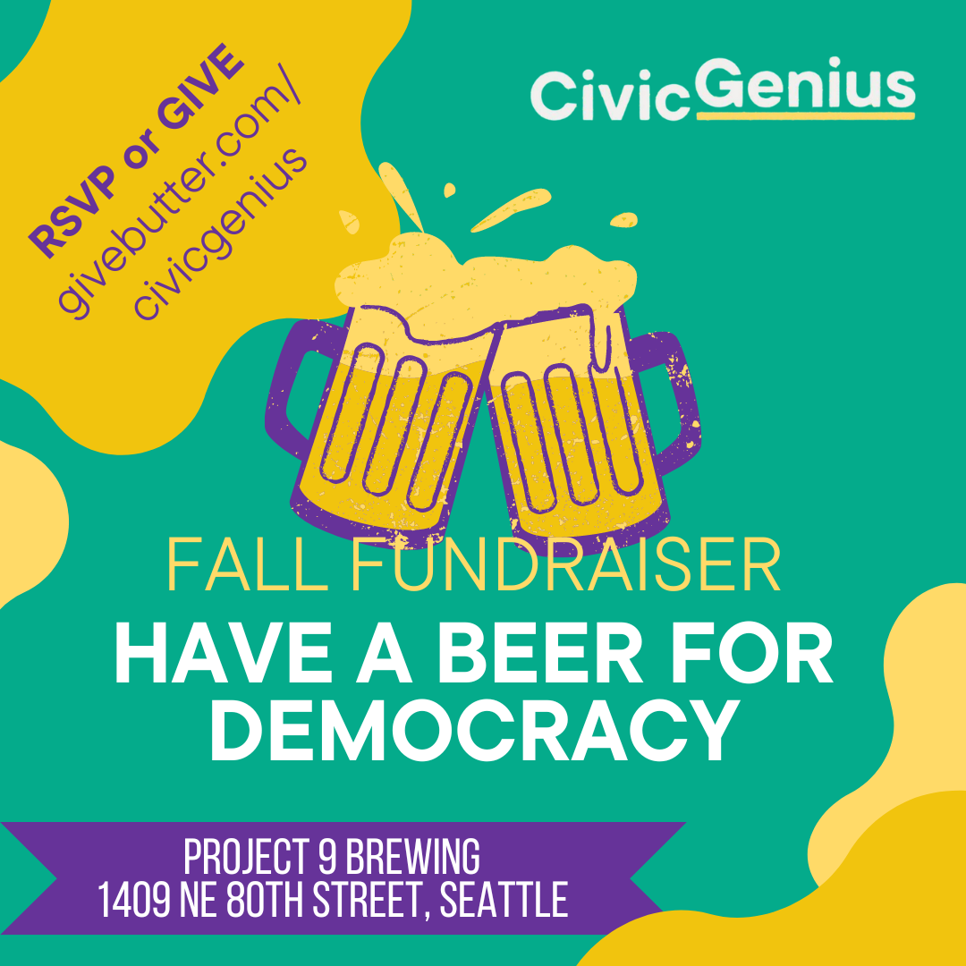 Civic Genius Fall Fundraiser