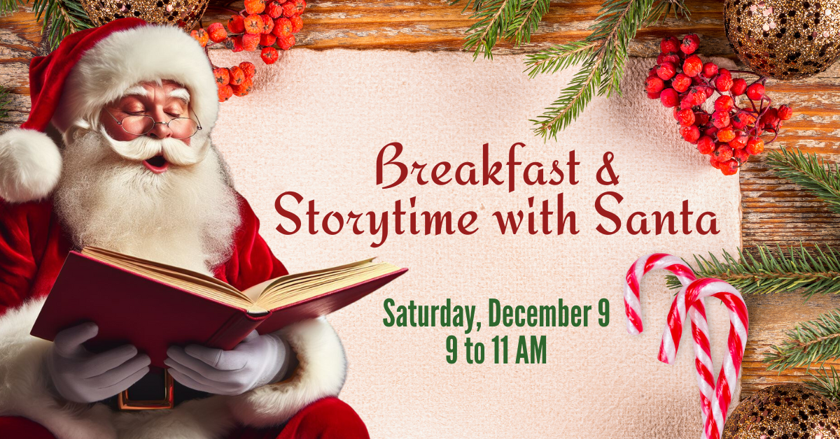 Breakfast and Storytime with Santa