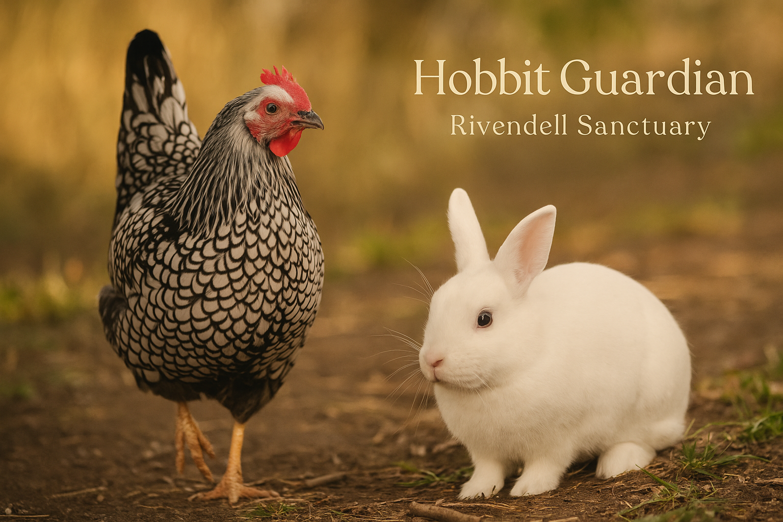 Become a Hobbit Guardian – Sponsor a Chicken or Rabbit at Rivendell ...
