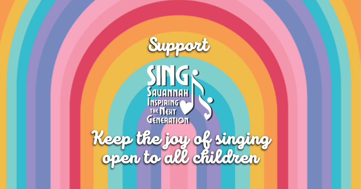 Support SING | An Inclusive Children’s Choir in Savannah, GA