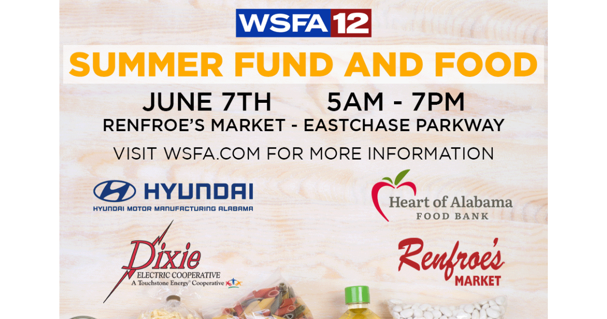 WSFA Fund & Food Drive