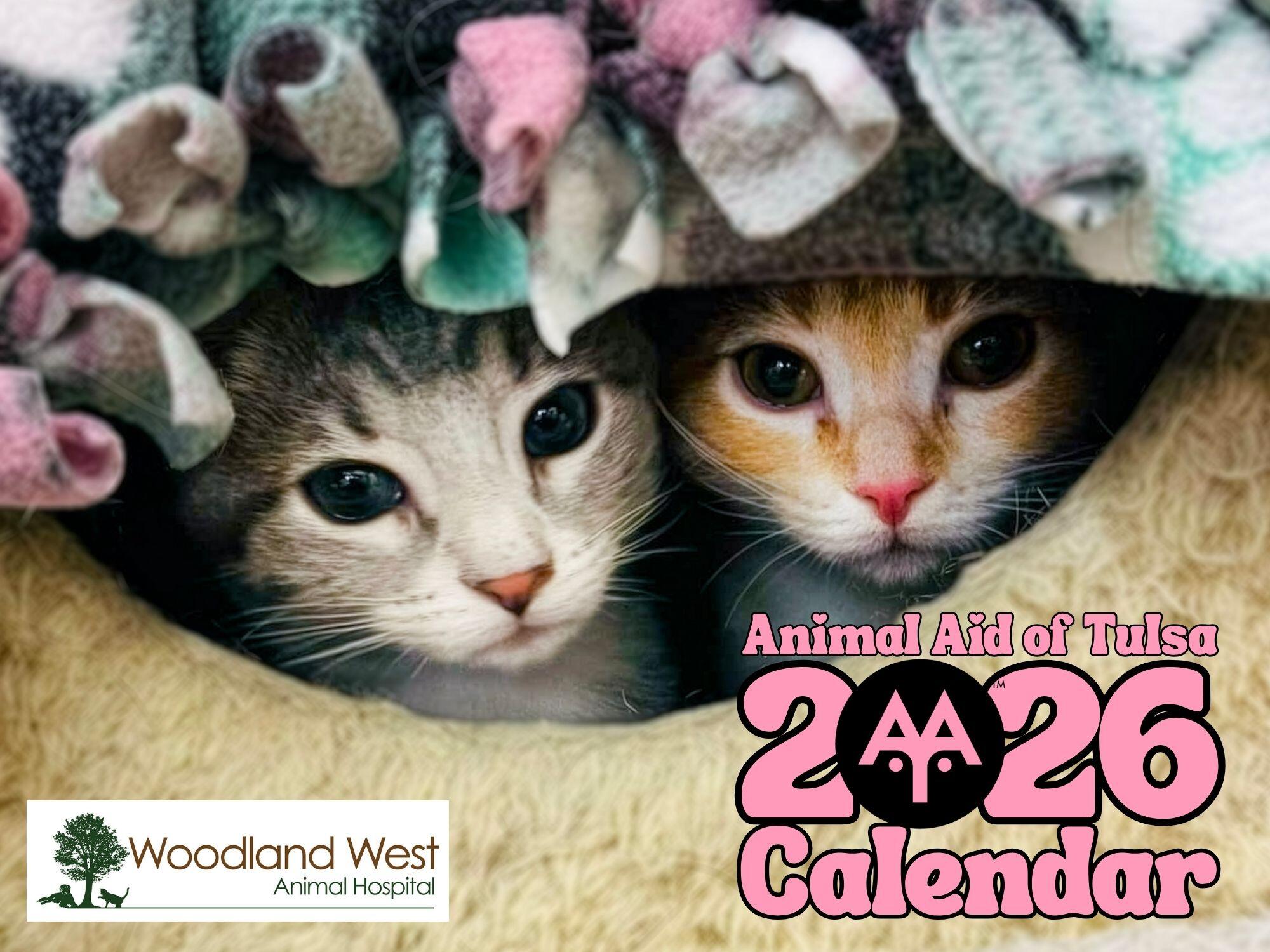 Animal Aid 2026 Calendars | Animal Aid of Tulsa Inc