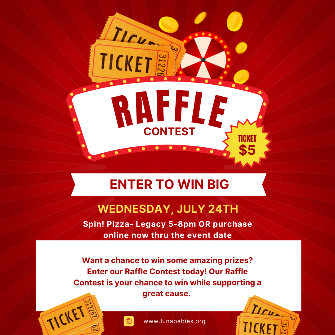 Raffle Drawing at Spin! Pizza | Luna Babies Foundation