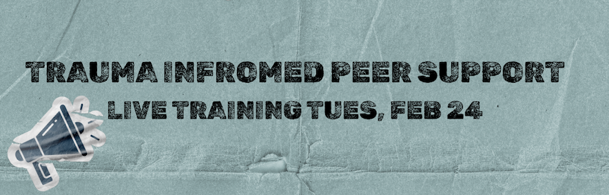 Trauma Informed Peer Support training | Mind the Movement