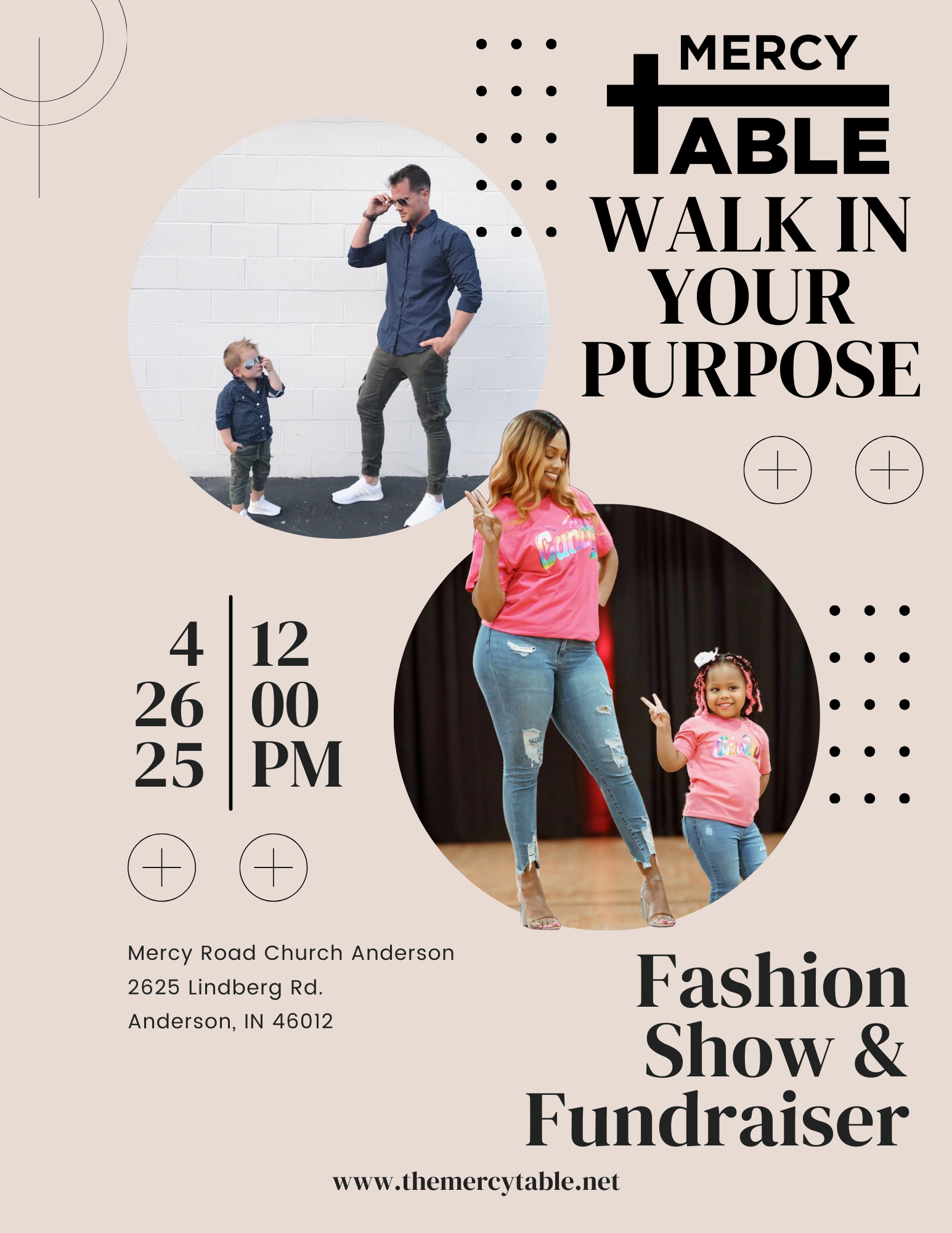 Walk in Your Purpose | Mercy Table Inc