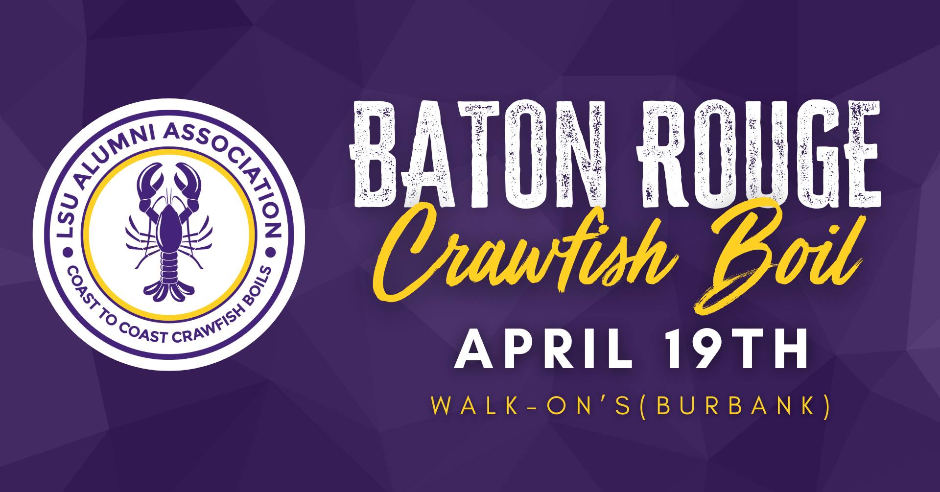 LSU Greater Baton Rouge Chapter Crawfish Boil | LSU Alumni Association