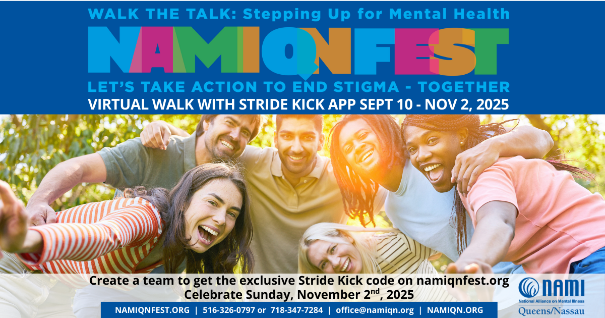 NAMIQN FEST WALK THE TALK: Stepping Up For Mental Health