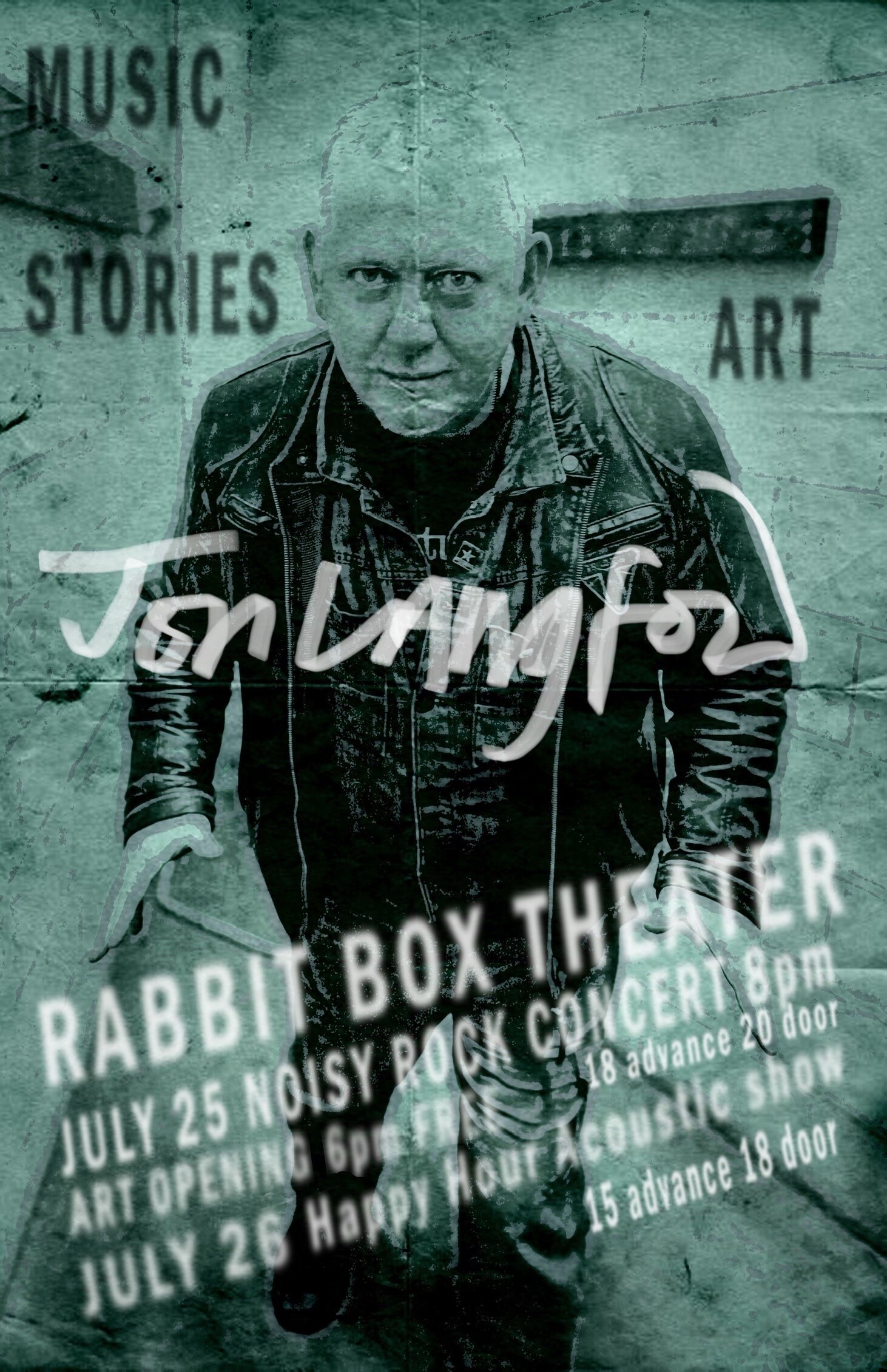 Jon Langford Noisy Rock Concert ~ July 25 | The Rabbit Box
