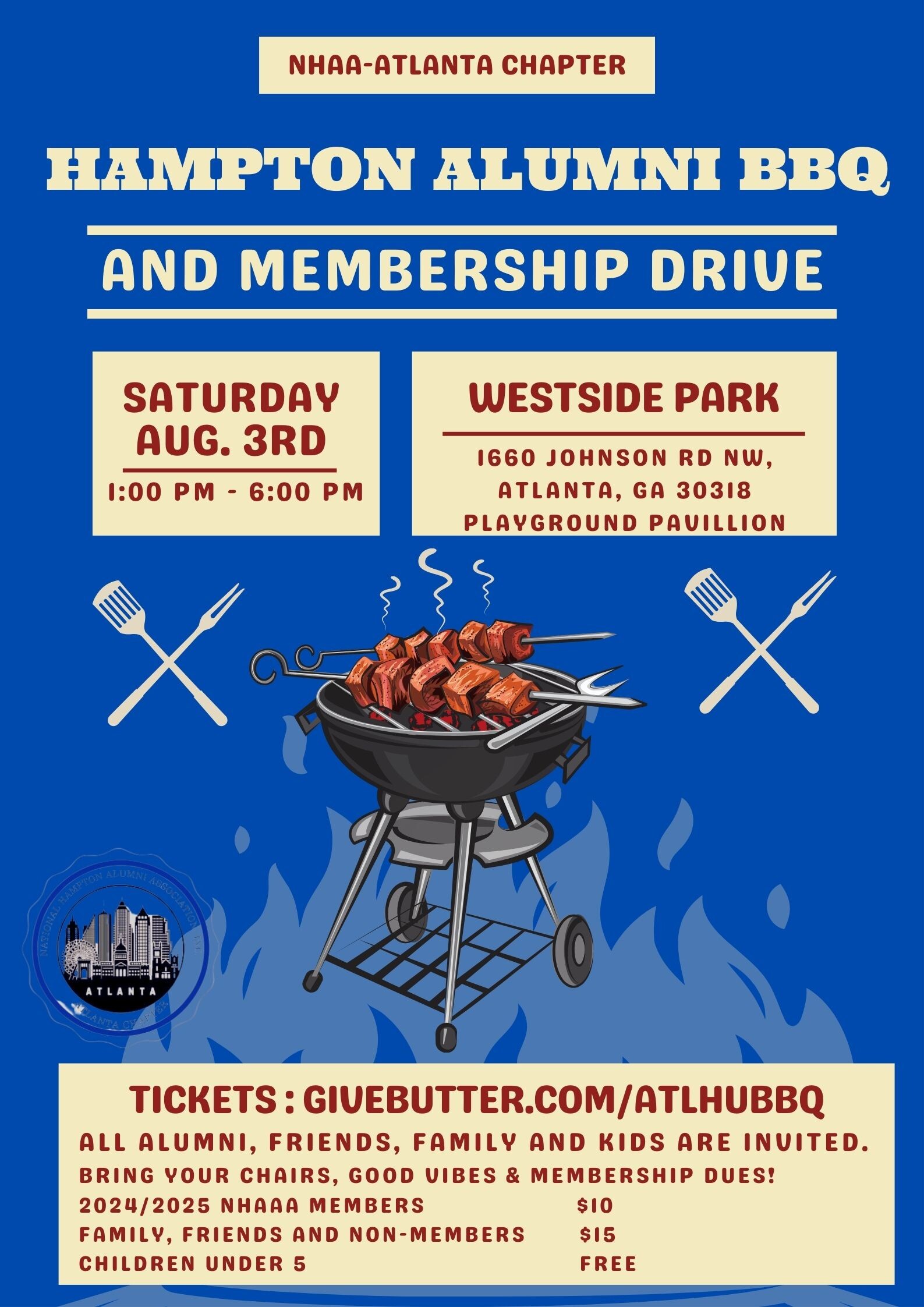ATL HAMPTON ALUMNI MEMBERSHIP BBQ