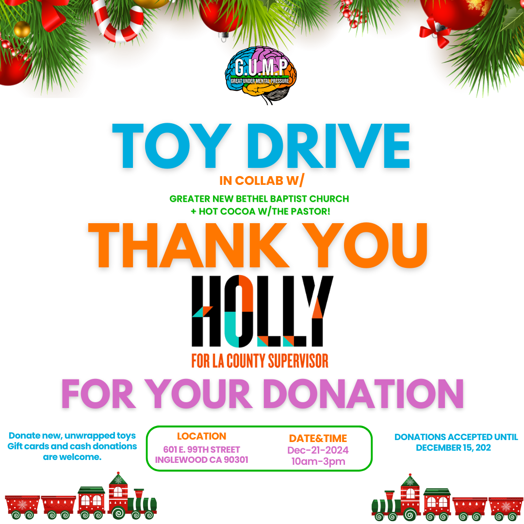 GUMP NATION TOY DRIVE