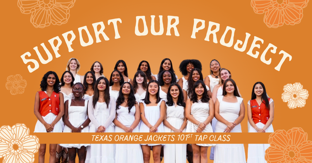 Texas Orange Jackets' 101st Tap Class Project | Texas Orange Jackets