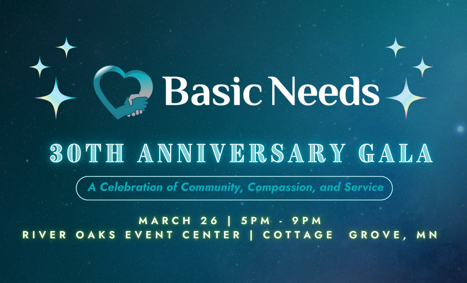 30th Anniversary Gala | BASIC NEEDS INC OF SOUTH WASHINGTON COUNTY