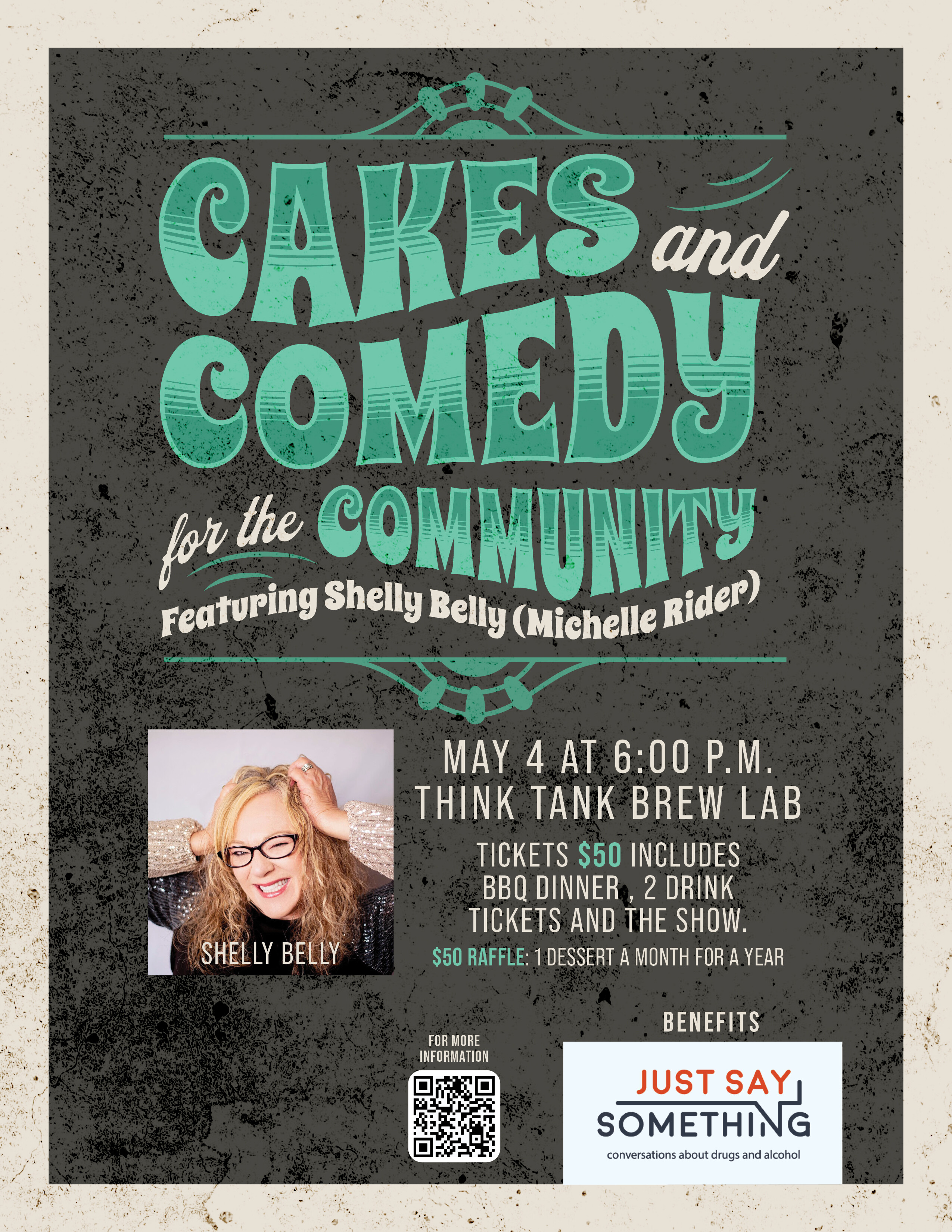 Cakes, Comedy and Community, A Just Say Something Event | Just Say ...