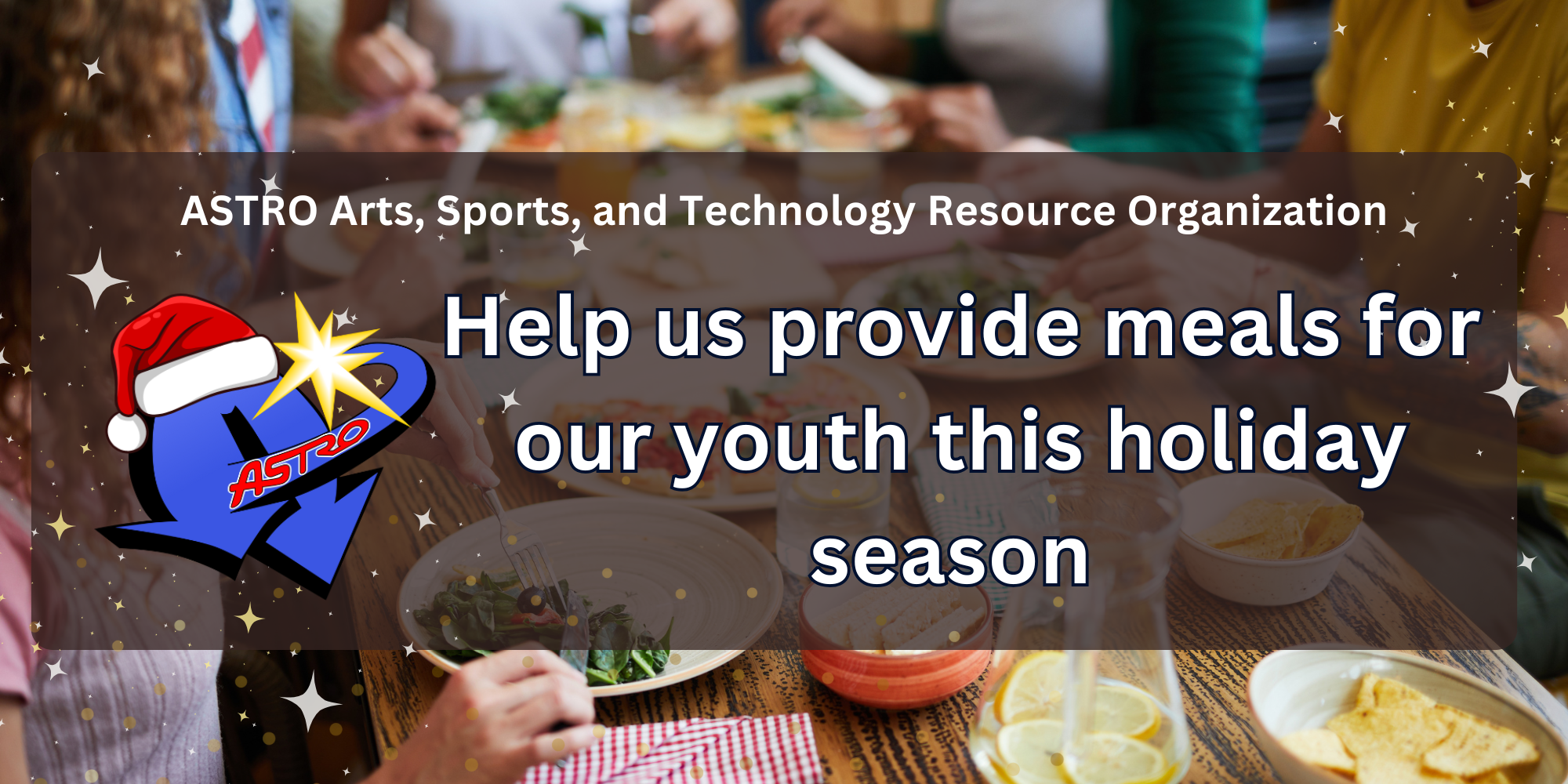 ASTRO's Holiday Fundraiser | ASTRO - Arts, Sports, and Technology ...