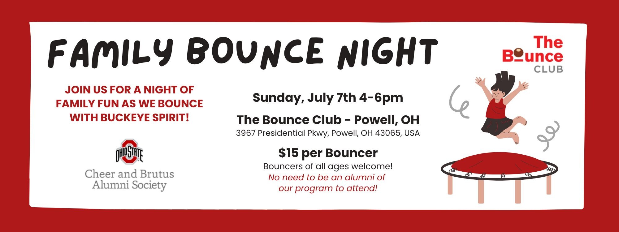 Family Bounce Night