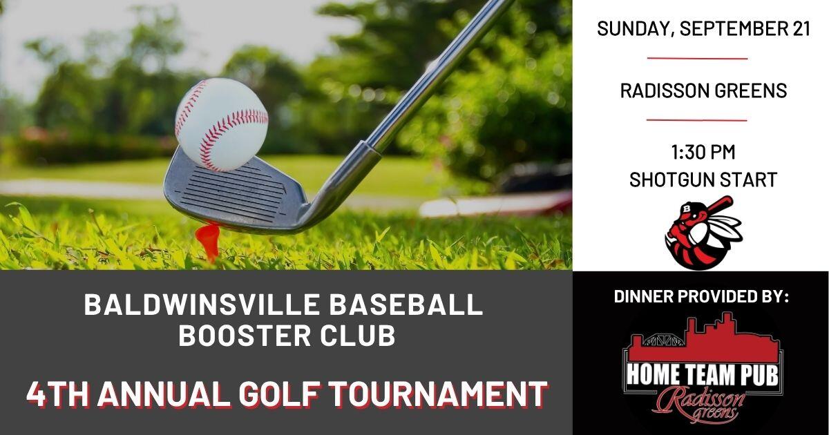 4th Annual Baldwinsville Baseball Boosters Golf Tournament ...
