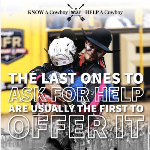 WSF: Know a Cowboy, Help a Cowboy