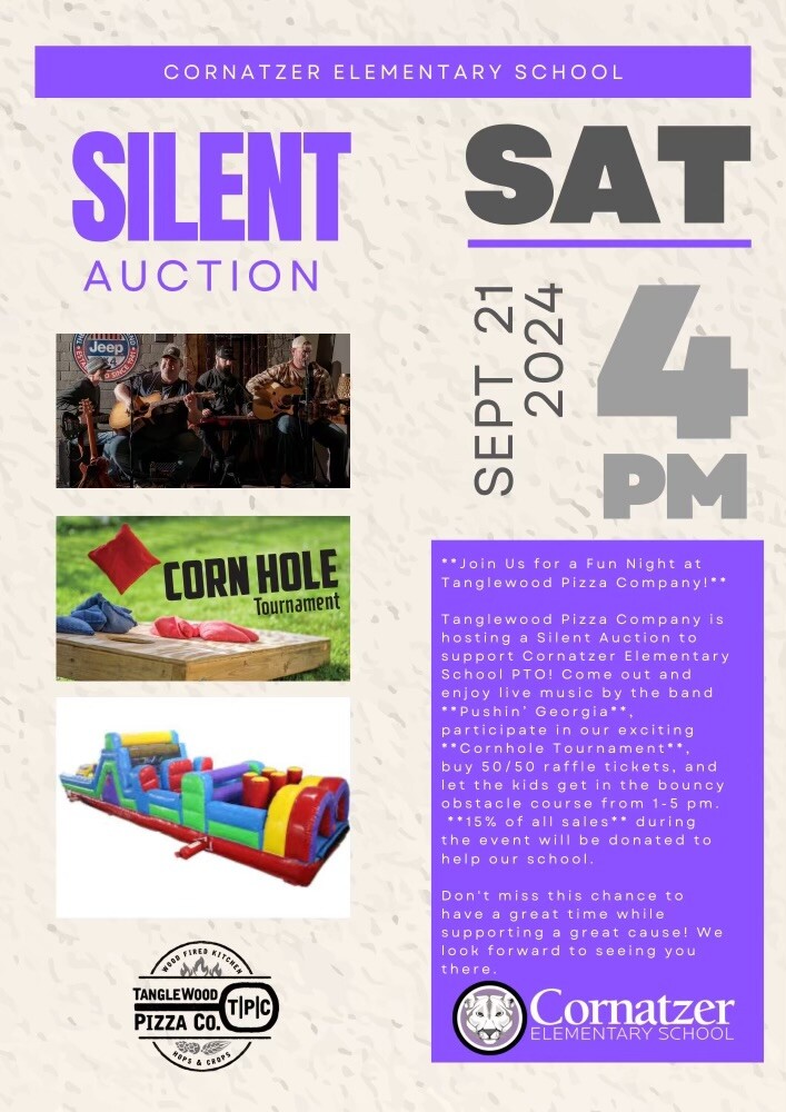 Tanglewood Pizza Co CZE Fundraiser | Cornatzer PTO