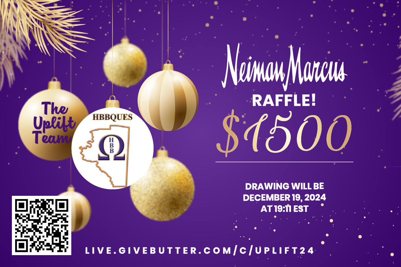 Team Uplift Holiday Raffle