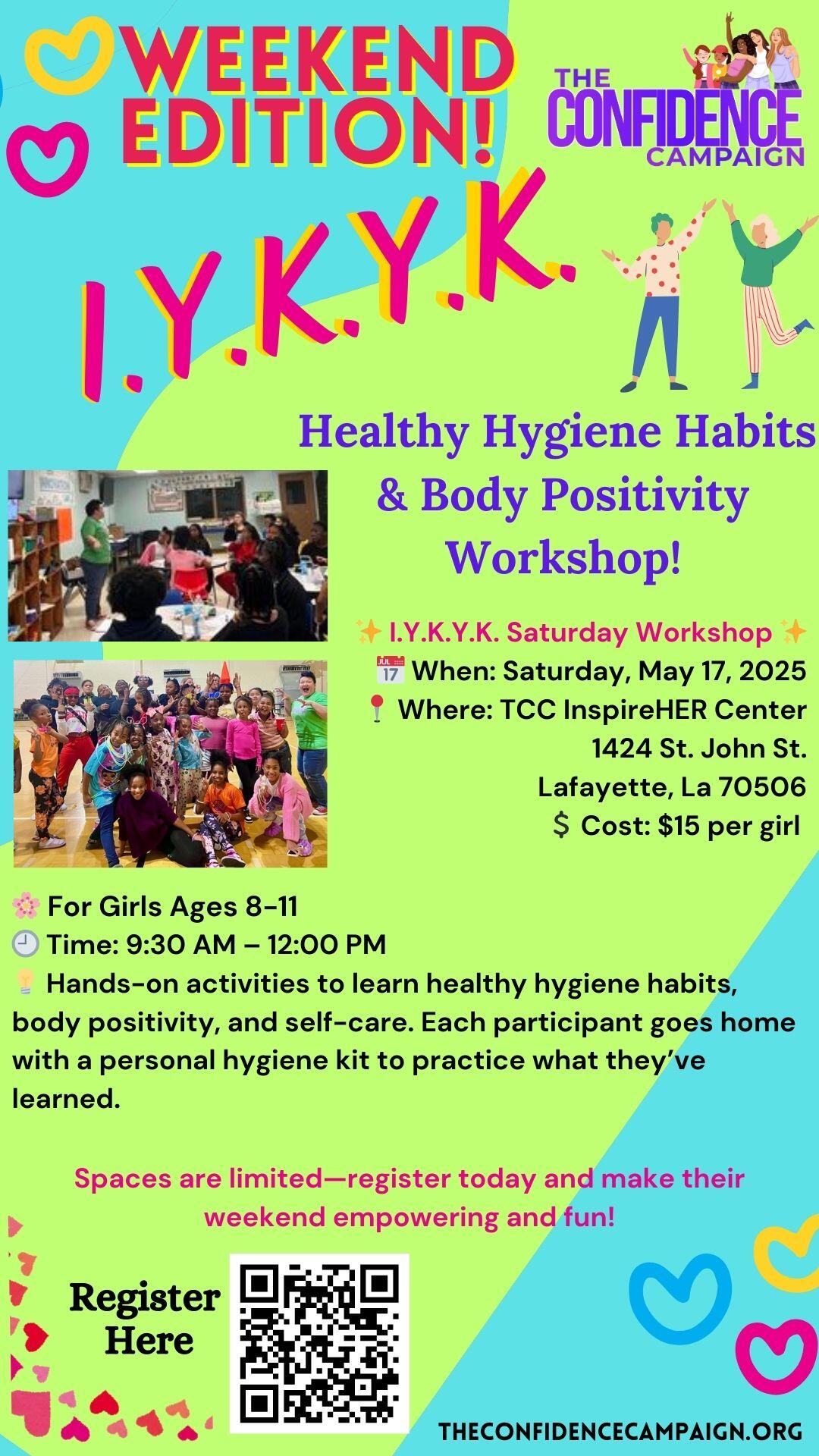 Weekend Edition: IYKYK Healthy Hygiene Habits and Body Positivity (Ages ...