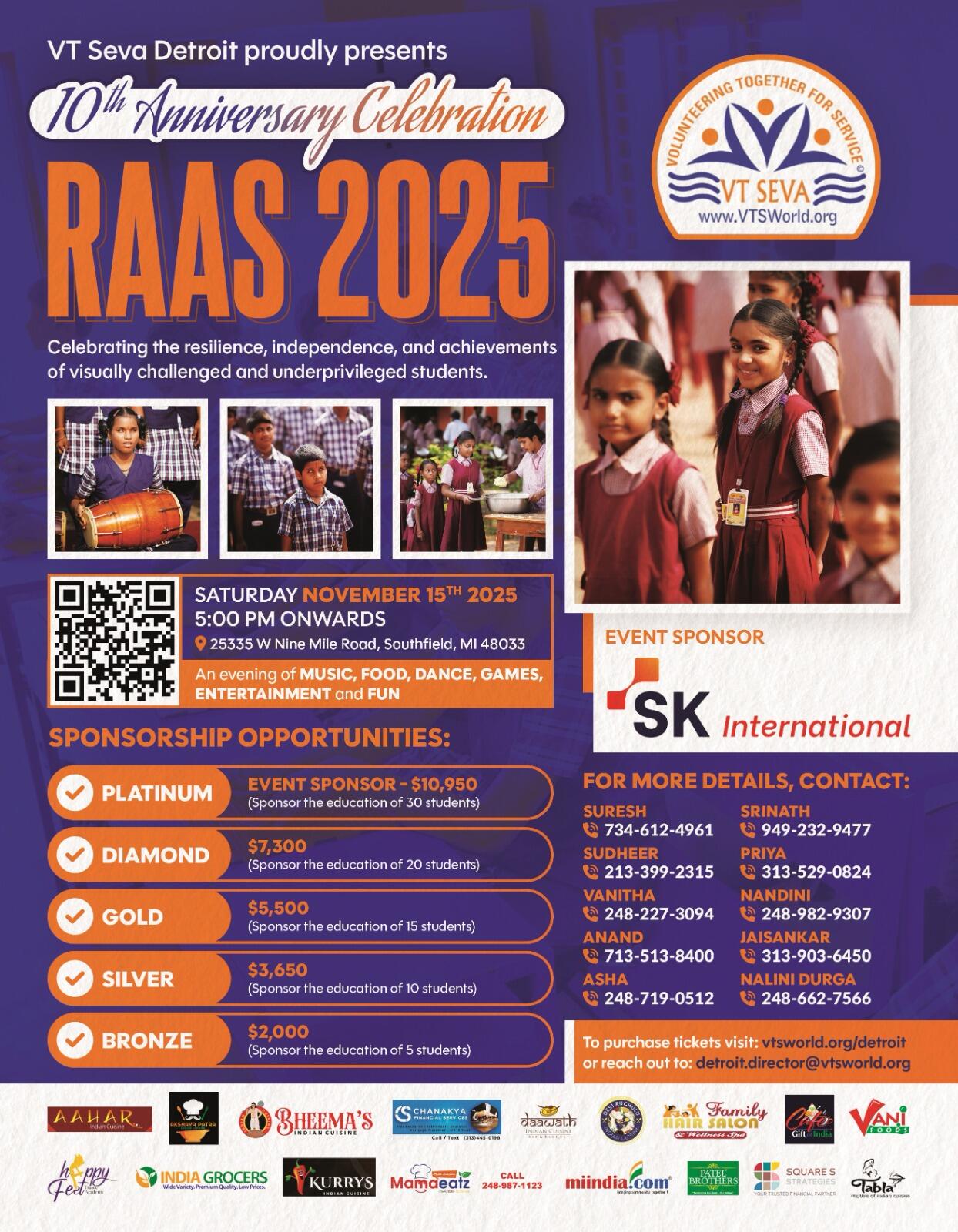 VT SEVA DETROIT RAAS 2025