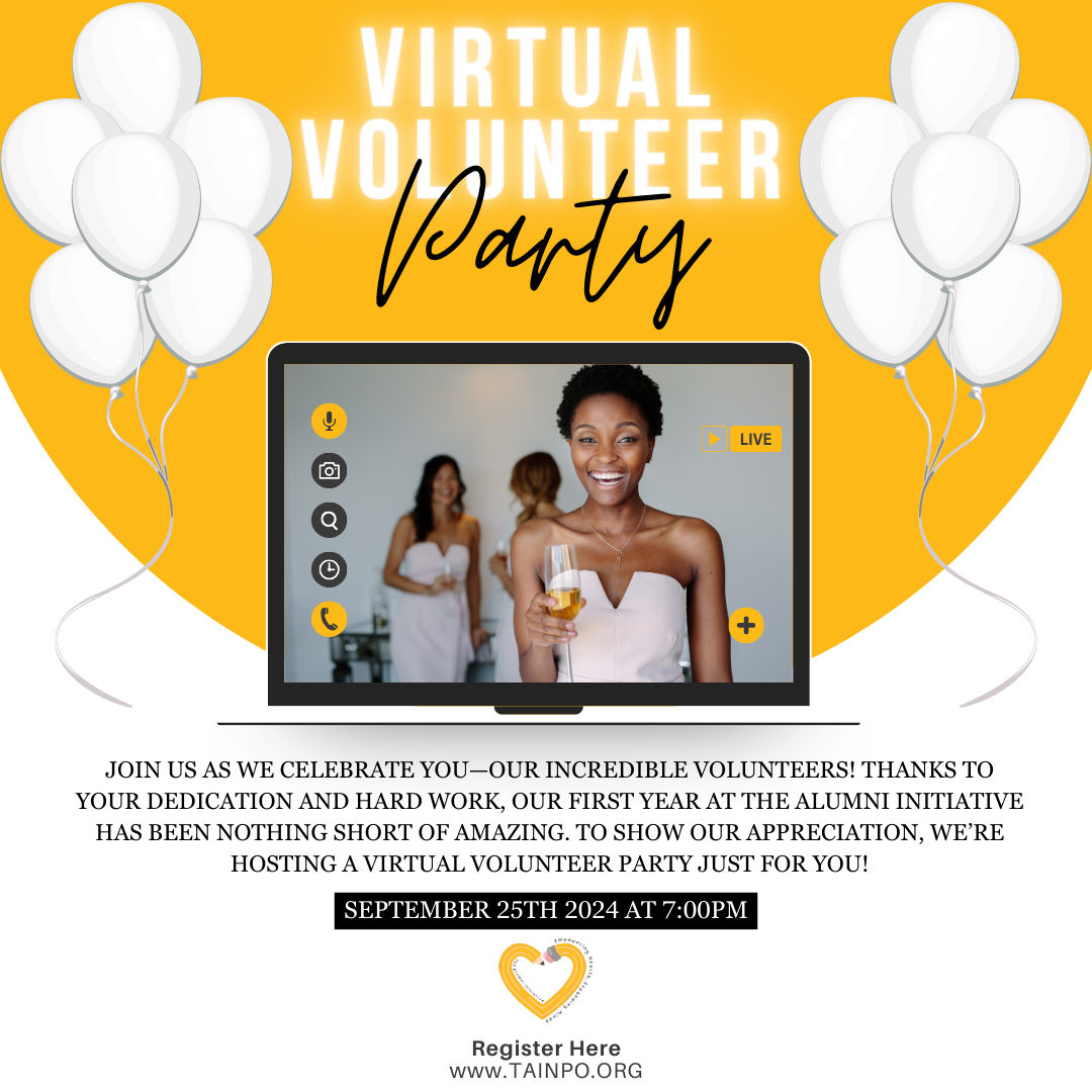 The Alumni Initiative's Virtual Volunteer Appreciation Party | The Alumni Initiative