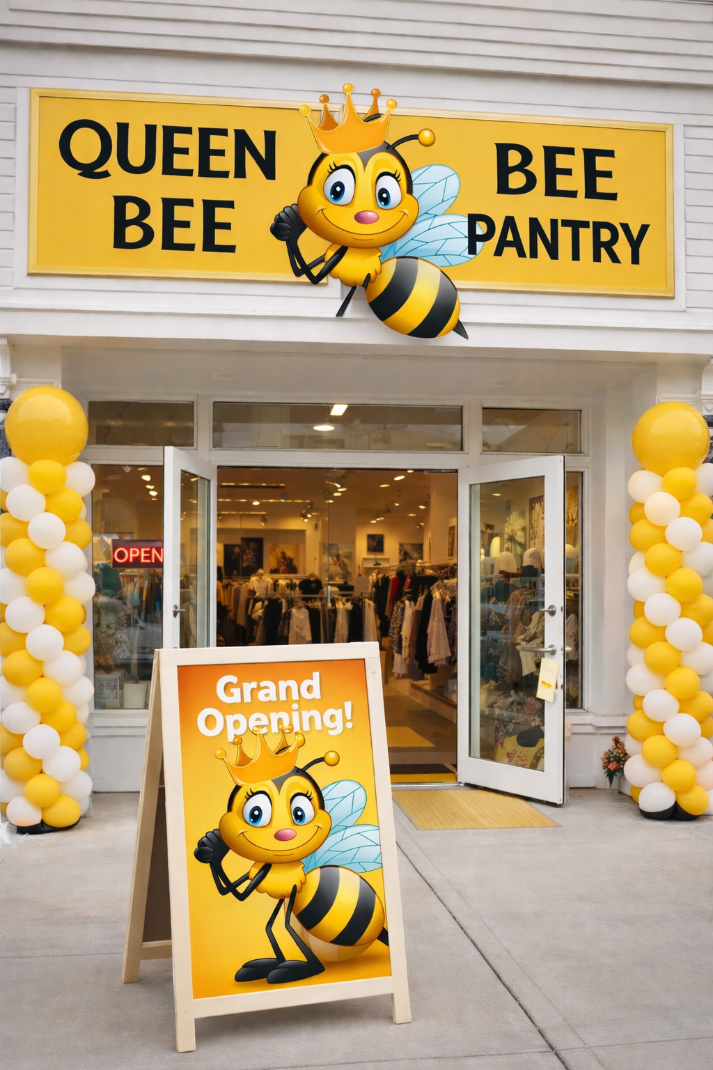 Queen-Bee Pantry New Store Front | Queen-Bee Pantry