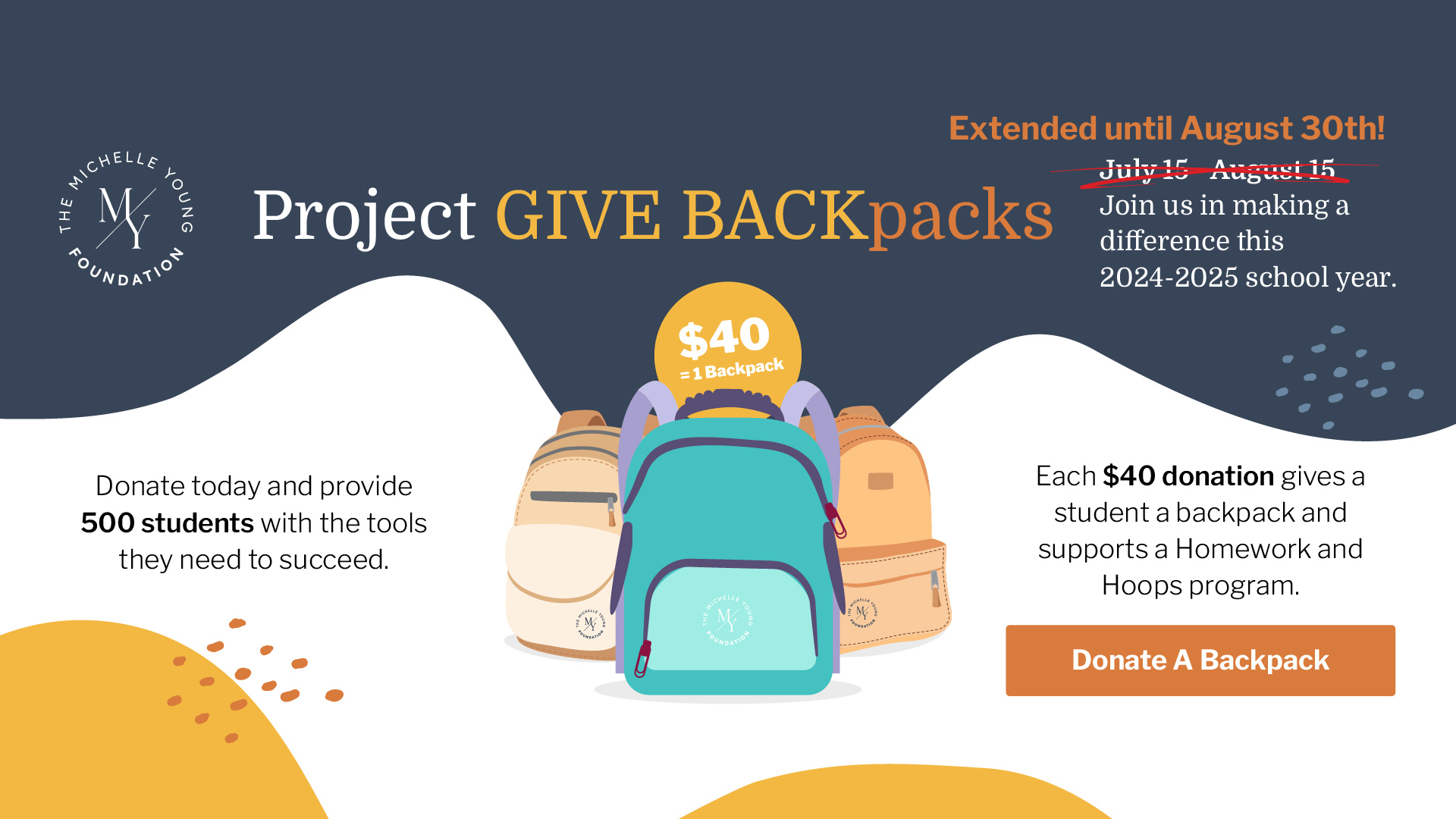 Back-to-School Project Backpack