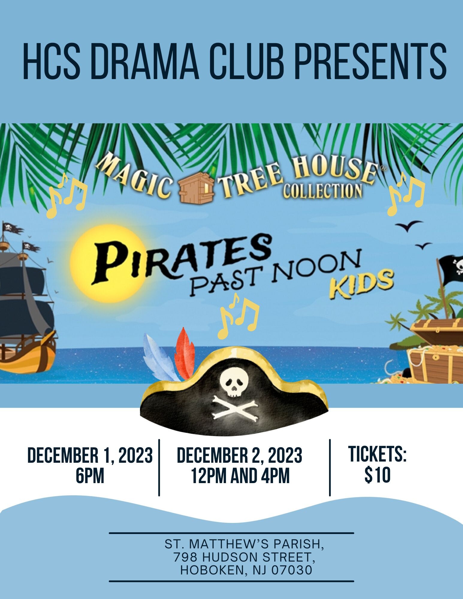 "Magic Tree House: Pirates Past Noon" Show Tickets