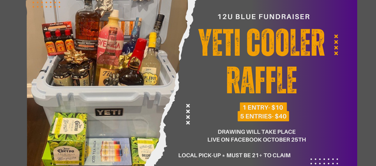 Fall Yeti Cooler Raffle | HCYP Raiders- Vo