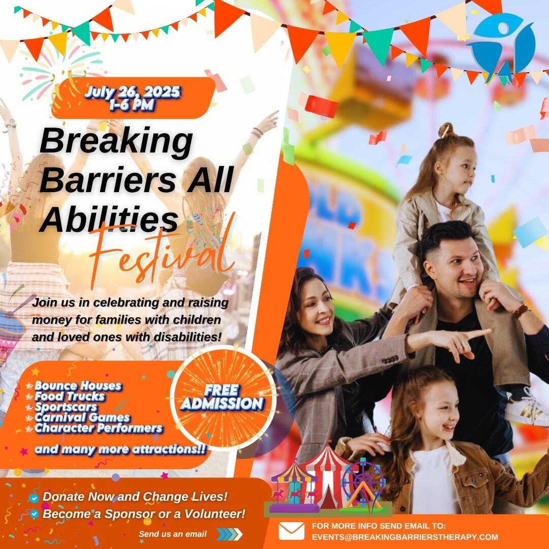 Breaking Barriers All Abilities Festival | Breaking Barriers Therapy ...