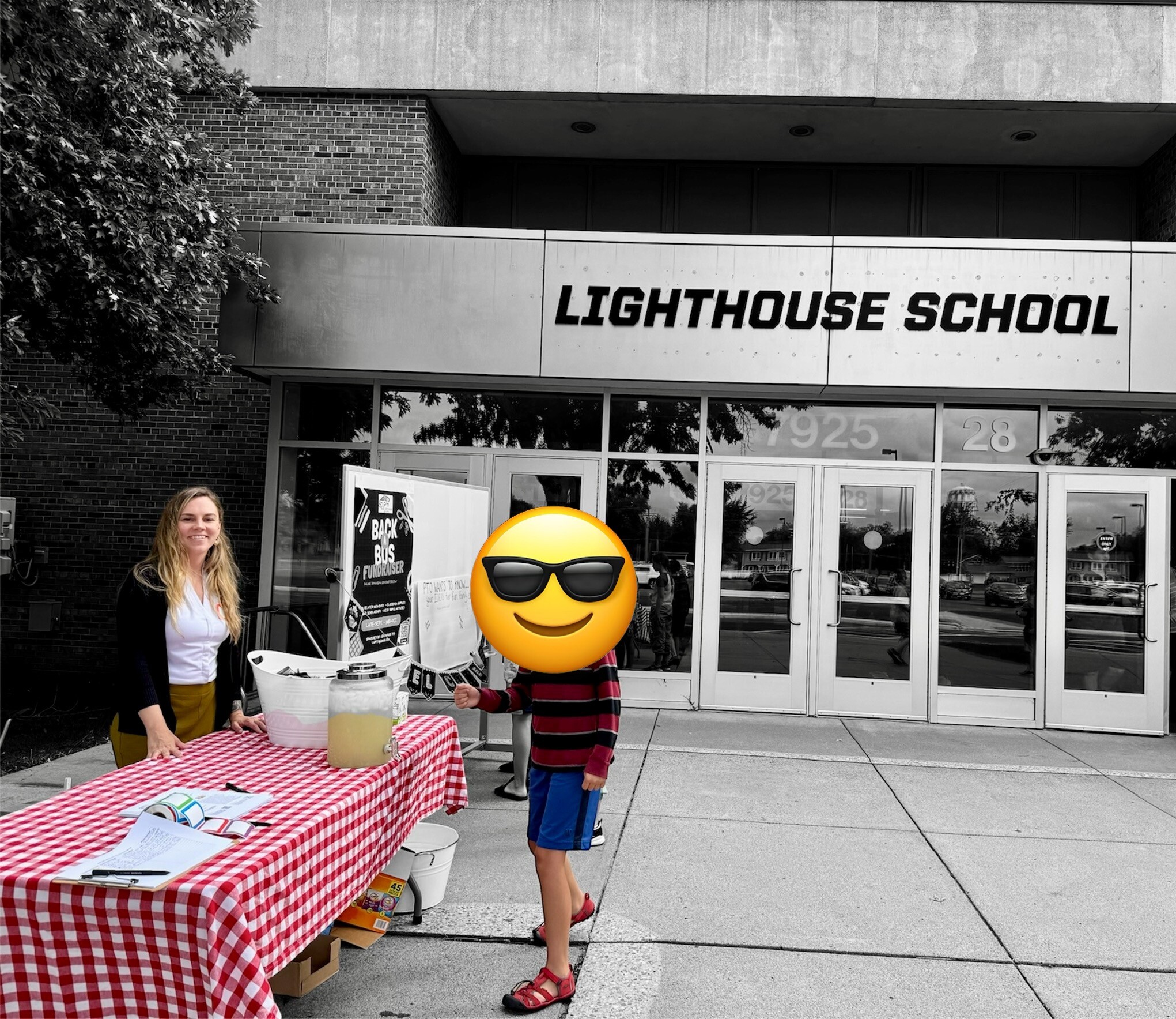 Lighthouse school back a bus