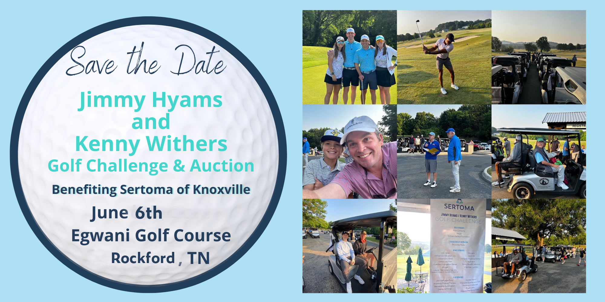 2025 Jimmy Hyams & Kenny Withers Golf Challenge | Sertoma Center, Inc.