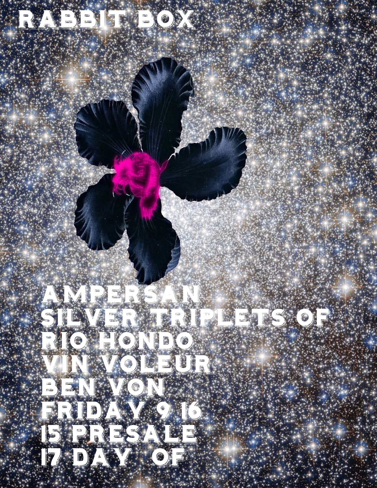 Ampersan, Silver Triplets of Rio Hondo, Vin Voleur, Ben Von 09/16/22