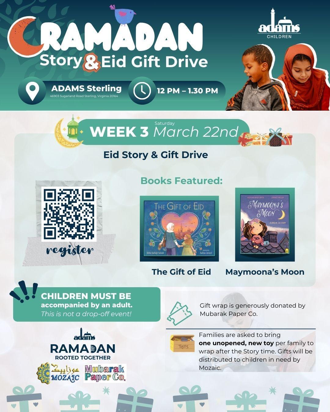 Ramadan Story & Eid Gift Drive