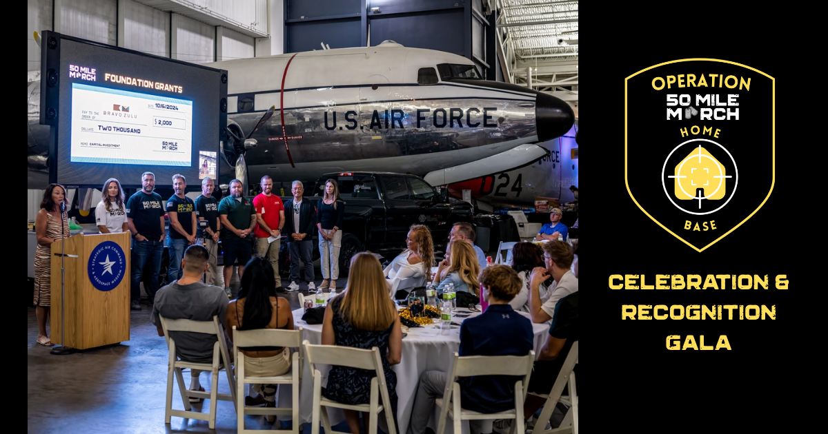 Operation Home Base Gala | 50 MILE MARCH