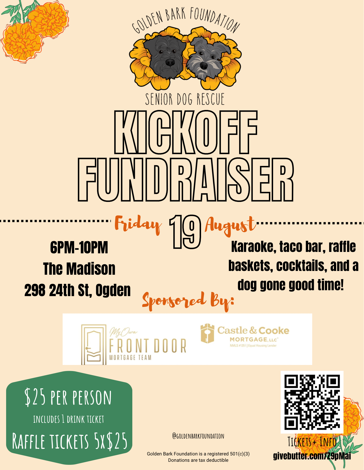 KICKOFF FUNDRAISER