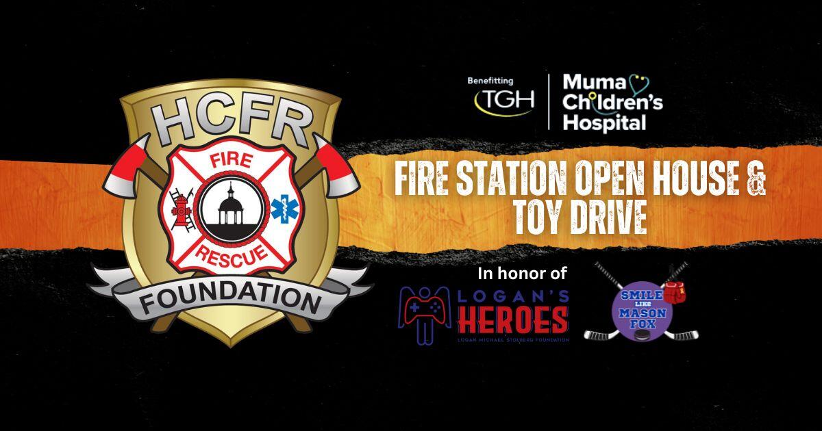 Fire Station Open House & Toy Drive | HILLSBOROUGH COUNTY FIRE RESCUE ...