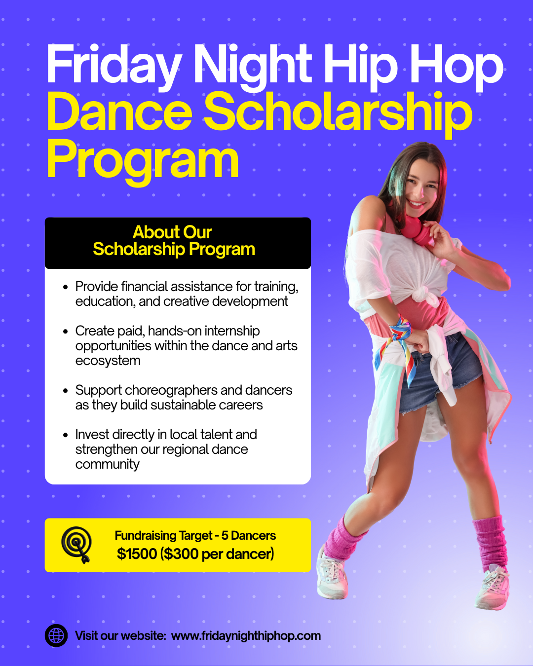 Friday Night Hip Hop Artists Sponsorship Program