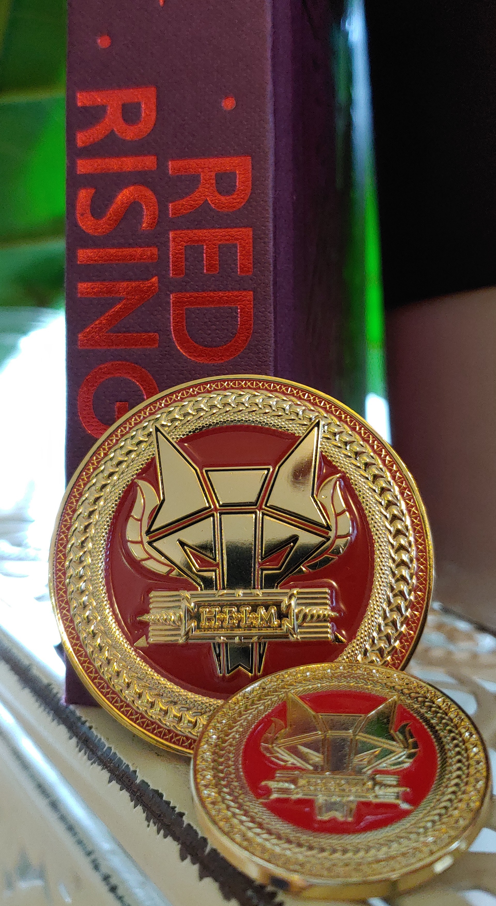 Howler Legion HELM Challenge Coin