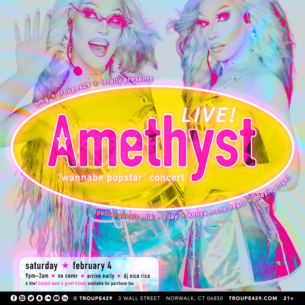 AMETHYST from RuPaul's Drag Race - Meet & Greet Ticket ONLY at ...